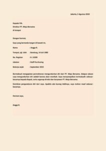 16+ Contoh Surat Risent : Kerja, Sekolah, Kuliah dan Organisasi