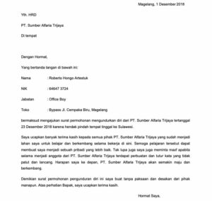 16+ Contoh Surat Risent : Kerja, Sekolah, Kuliah dan Organisasi