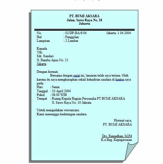 16 Contoh Surat Balasan Penawaran, Penelitian, Pemesanan - Manjakan.com