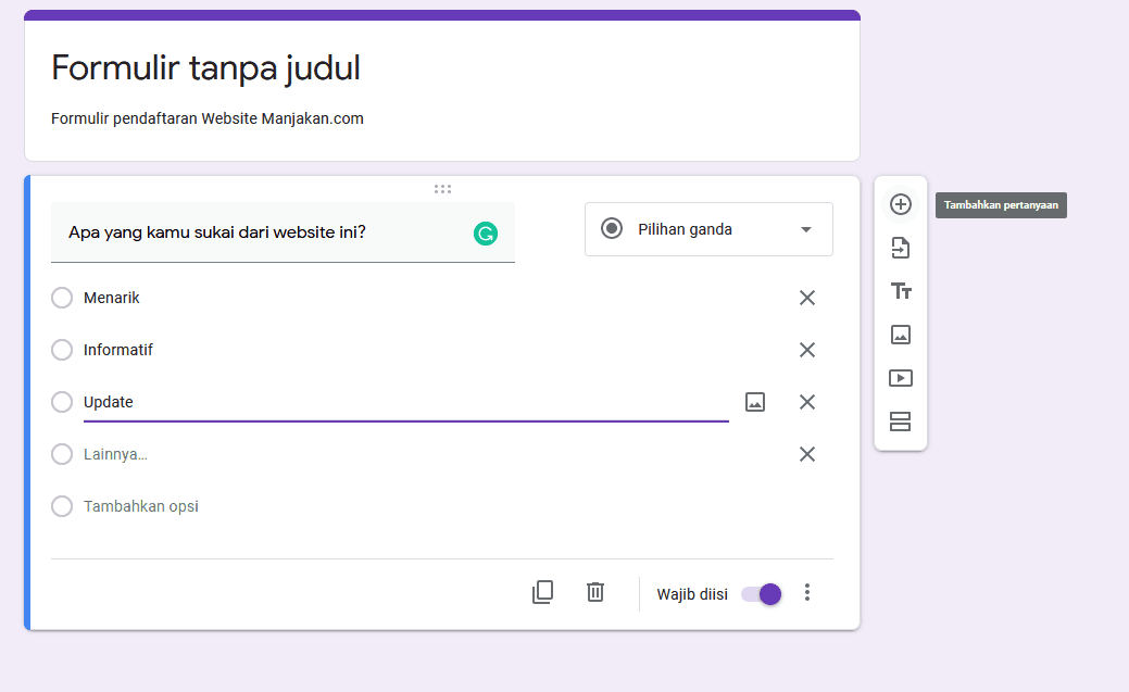 10 Cara paling mudah membuat Google Form (Lengkap dengan gambar)