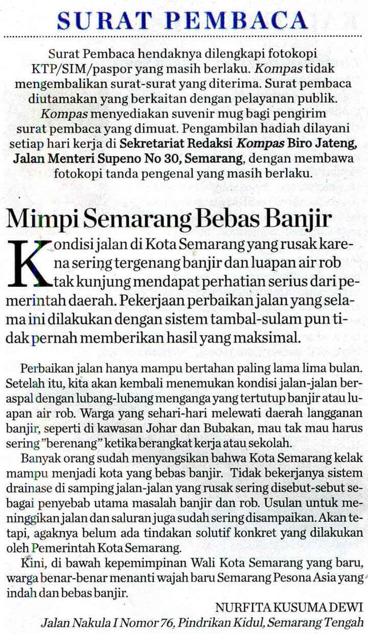 25+ Contoh Surat Pembaca Tentang Berbagai Hal - Manjakan.com