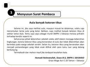 25+ Contoh Surat Pembaca Tentang Berbagai Hal - Manjakan.com